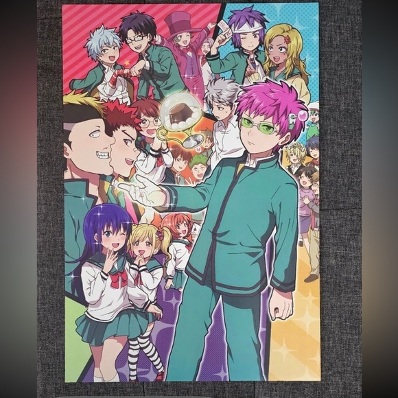 No Brand | Accessories | Copy Saiki K Anime Poster Bundle Set Of 8 Pcs ...